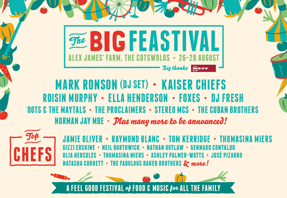 See Tickets - The Big Feastival Weekend Tickets on sale now
