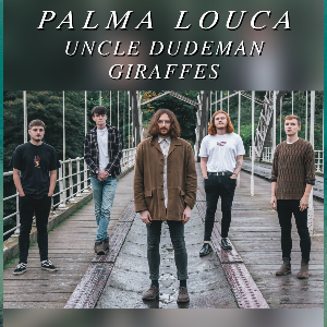 See Tickets - Palma Louca / Uncle Dudeman / Giraffes @ NE Volume ...