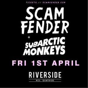 See Tickets - SCAM FENDER (SAM FENDER TRIBUTE) Tickets and Dates