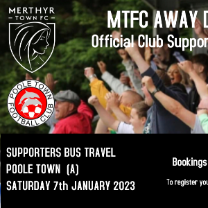 See Tickets - MTFC SUPPORTERS BUS - POOLE TOWN Tickets and Dates
