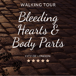 See Tickets - BLEEDING HEARTS AND BODY PARTS WALKING TOUR Tickets and Dates