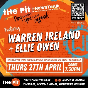 See Tickets - WARREN IRELAND - ELLIE OWEN Tickets and Dates