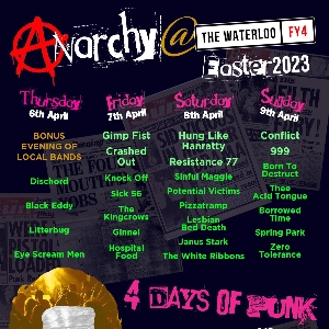 See Tickets - ANARCHY AT THE WATERLOO 2023 SATURDAY Tickets and Dates