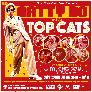 See Tickets - NATTY BO AND THE TOP CATS: MIDSUMMER EVE PARTY Tickets ...