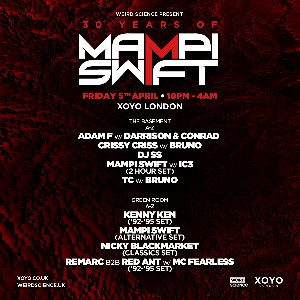 See Tickets - 30 YEARS OF MAMPI SWIFT : LONDON Tickets and Dates
