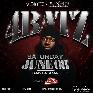 See Tickets US - 4BATZ Live in Orange County Billetter og datoer 2024