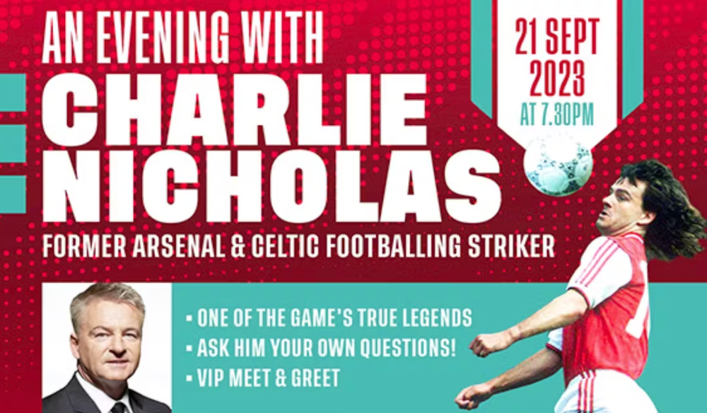 An Audience with Charlie Nicholas tickets and tour dates ...