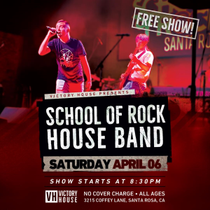 See Tickets US - School of Rock House Band at Victory House Tickets and ...