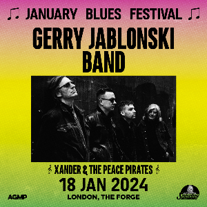 See Tickets - JANUARY BLUES FESTIVAL - GERRY JABLONSKI BAND Tickets and ...