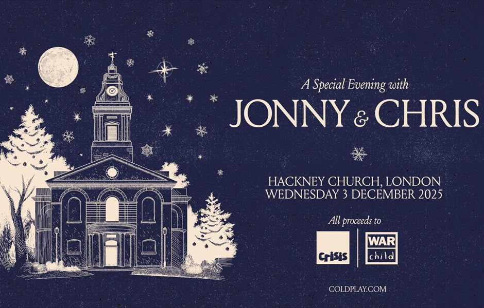 Coldplay's Jonny & Chris Announce Special London Charity Show in ...