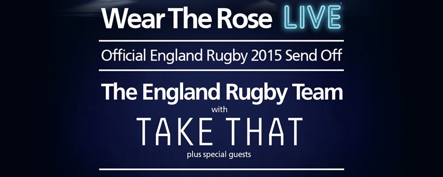 O2 AND ENGLAND RUGBY UNVEIL OFFICIAL SEND-OFF FOR THE ENGLAND RUGBY ...