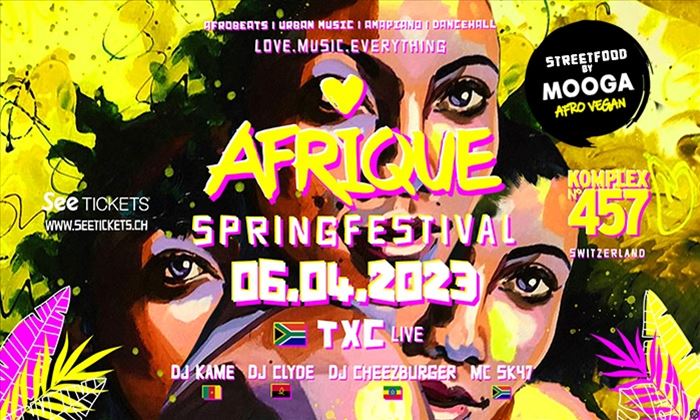 See Tickets (CH) - ZÜRICH'S HEISSESTE AFRO EASTER PARTY!