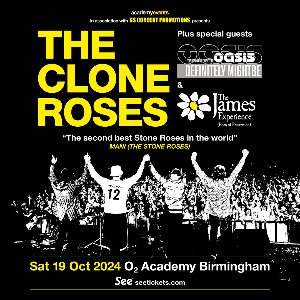 See Tickets - THE CLONE ROSES (25TH ANNIVERSARY TOUR) Tickets and Dates
