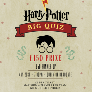 See Tickets - THE HARRY POTTER BIG QUIZ Tickets and Dates