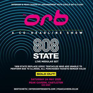 See Tickets - The Orb & 808 State Tickets and Dates