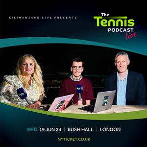 See Tickets - THE TENNIS PODCAST LIVE Tickets and Dates 2024
