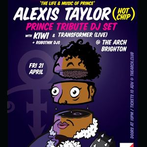 See Tickets - Alexis Taylor (Hot Chip) Prince Tribute Set Tickets and Dates