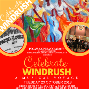 See Tickets - Celebrate Windrush: A Musical Voyage Tickets and Dates