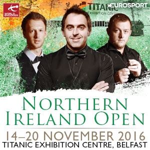 See Tickets - Home Nations Series - Northern Ireland Open Tickets and Dates