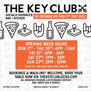 See Tickets - The Key Club - Table Bookings Tickets and Dates