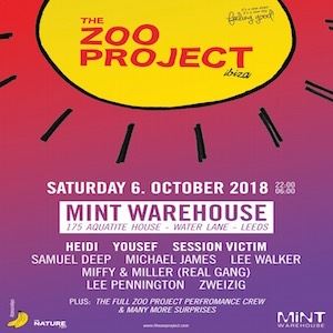 See Tickets - The Zoo Project Ibiza Comes To Leeds Tickets and Dates
