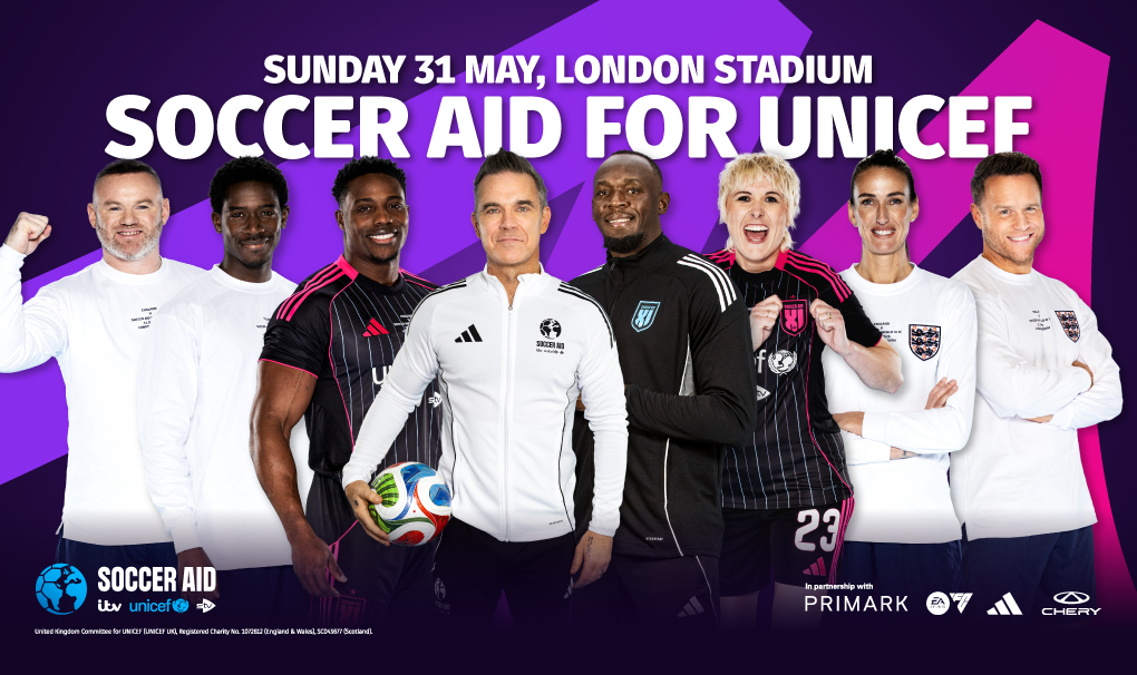 Soccer Aid for UNICEF - Soccer Aid For UNICEF Tickets | Sunday 31 May ...